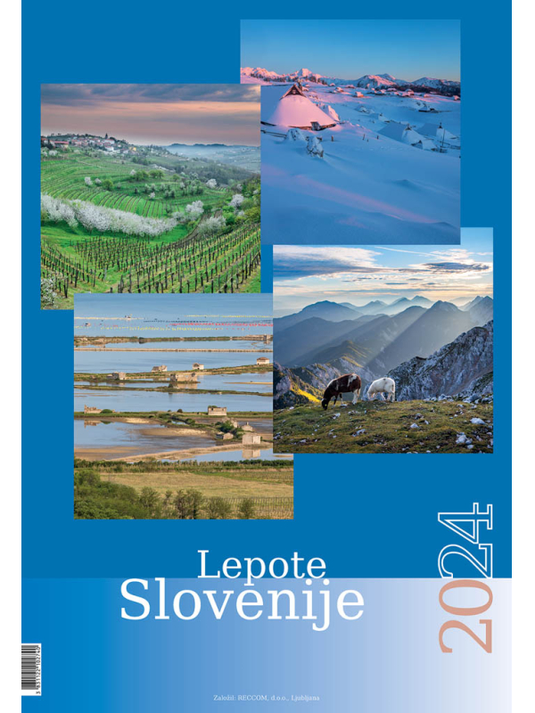 NARAVNI PARKI SLOVENIJE | Stenski koledarji